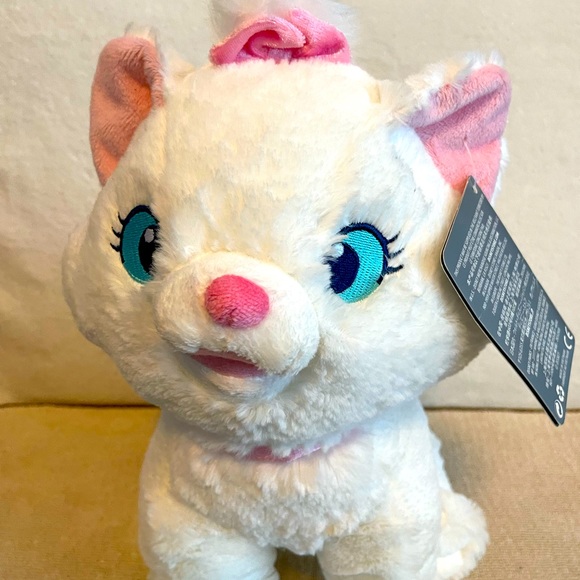 Disney | Toys | Disney Store Aristocats Marie 2 Soft White Cat Plush ...